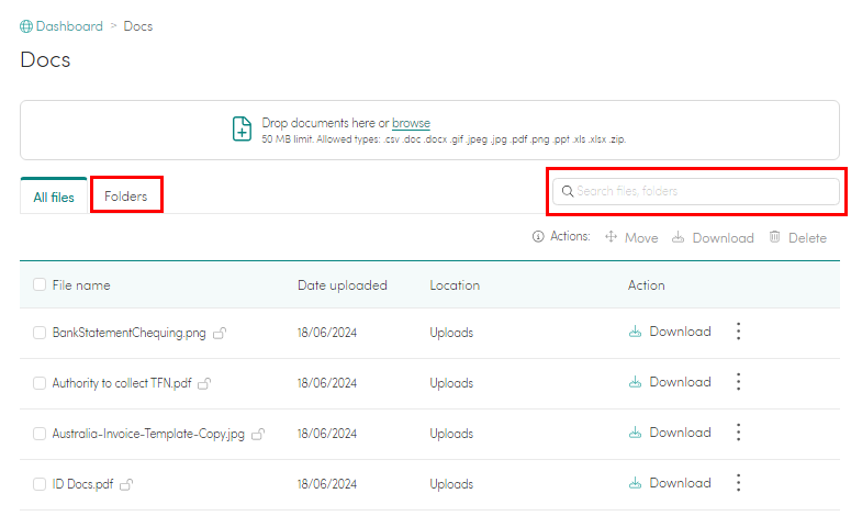 How do I view documents stored in my portal? – Client Portal
