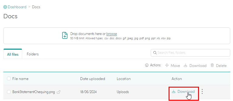 How do I view documents stored in my portal? – Client Portal
