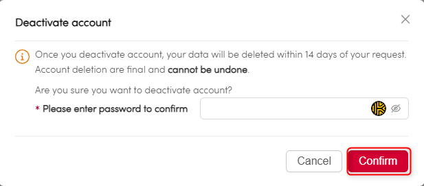 How do I delete my account? – Client Portal