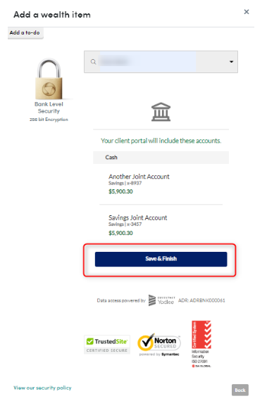 How do I add a bank account via Open Banking? – Client Portal