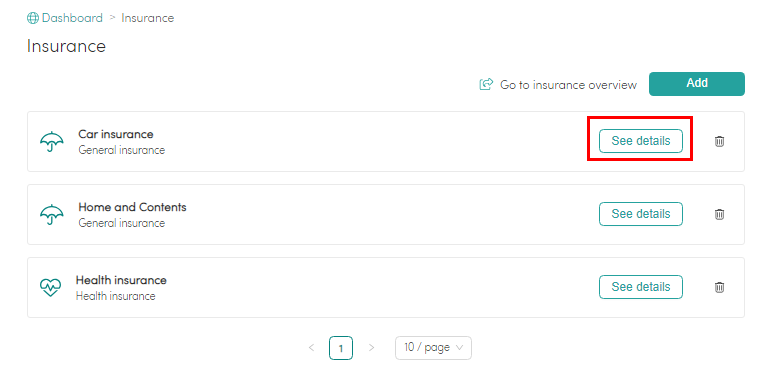 How do I attach a document to an Insurance item? – Client Portal